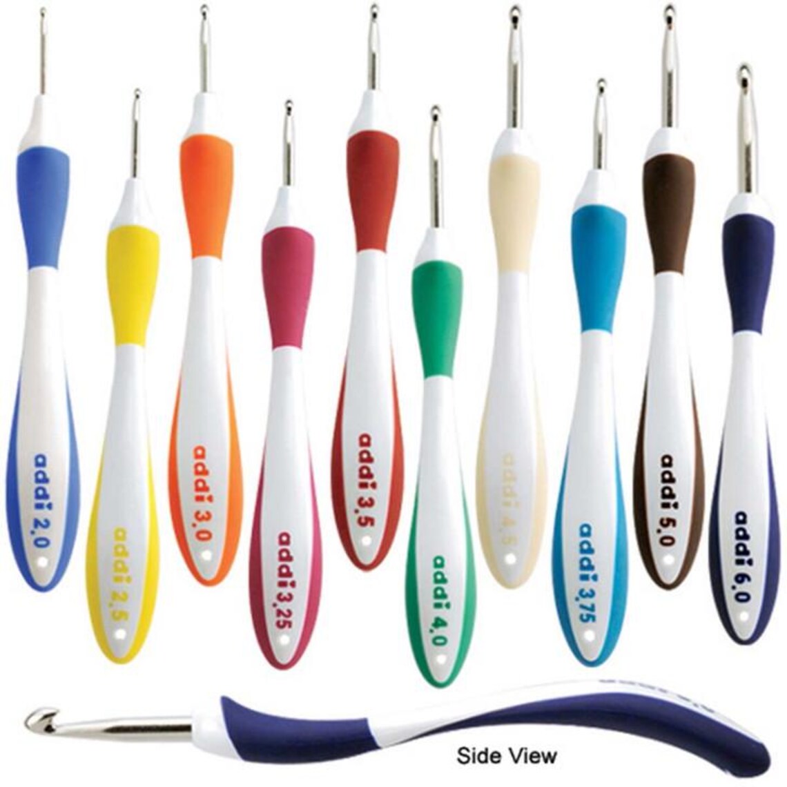 Addi Swing Crochet Hook, Addiswing Ergonomic Hooks, Sizes 2mm - 8mm - Etsy
