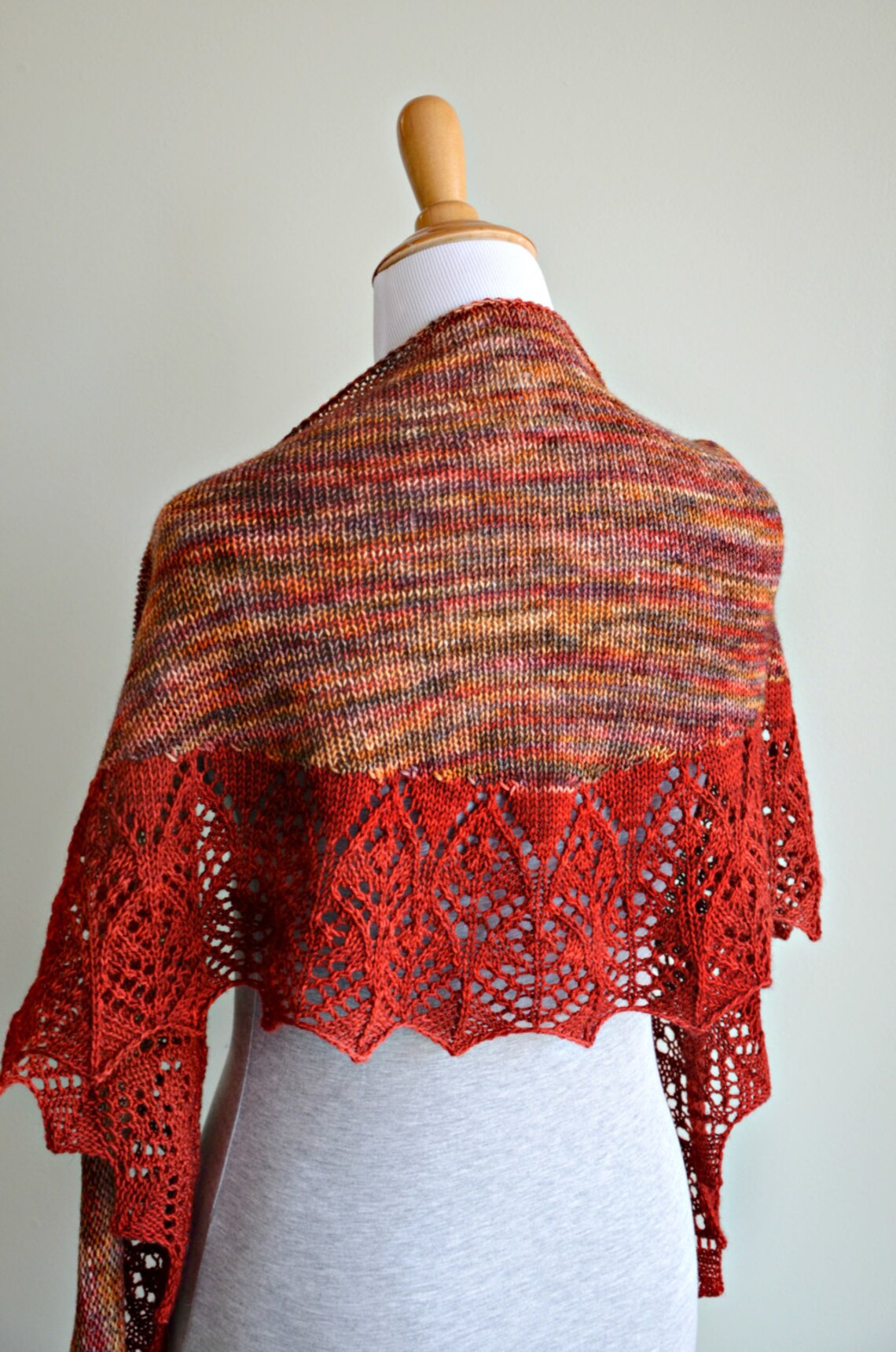 CATCHING FIRE Shawl Knitting Pattern PDF Shawl Knitting | Etsy