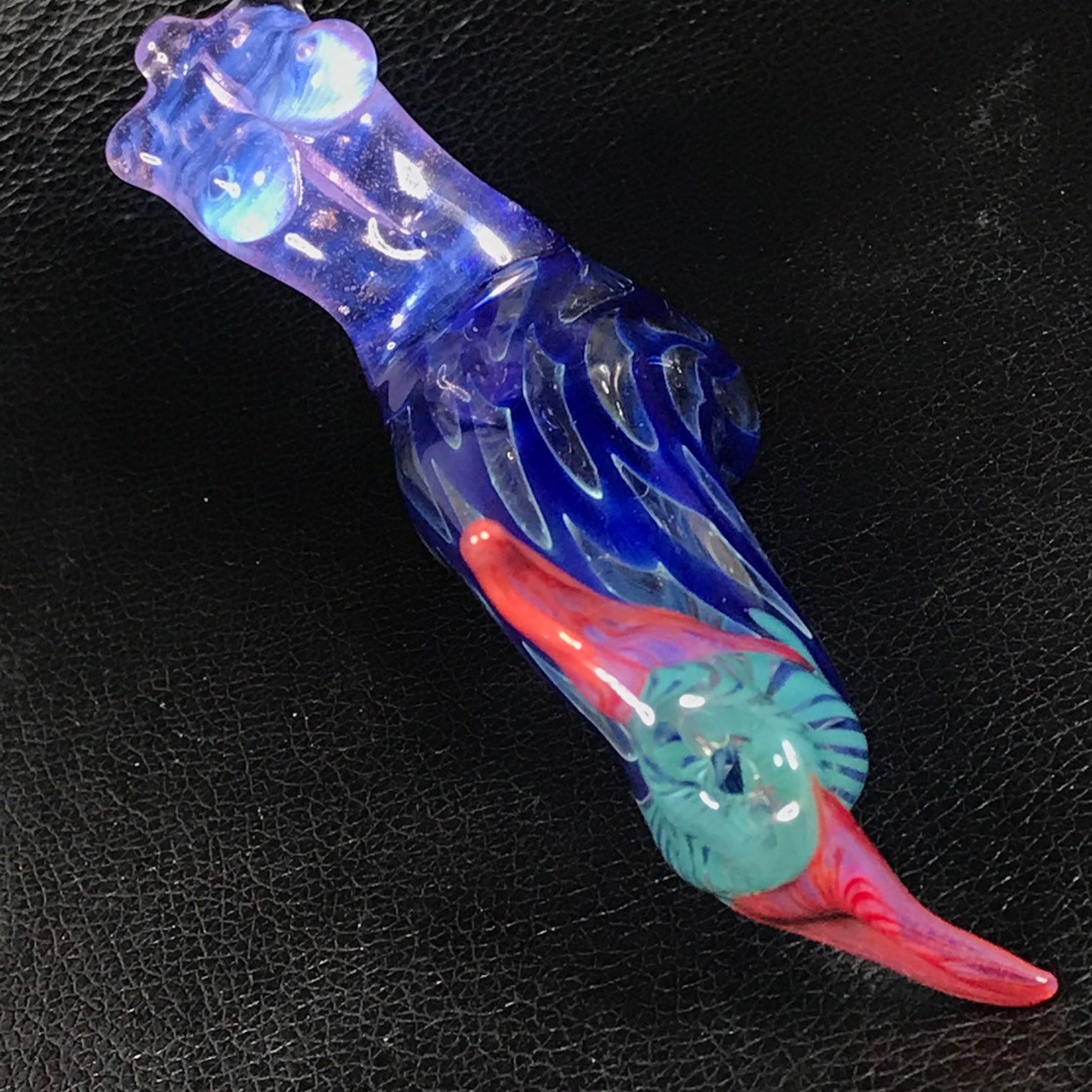Mermaid goddess handblown glass pipe smoking pipe | Etsy
