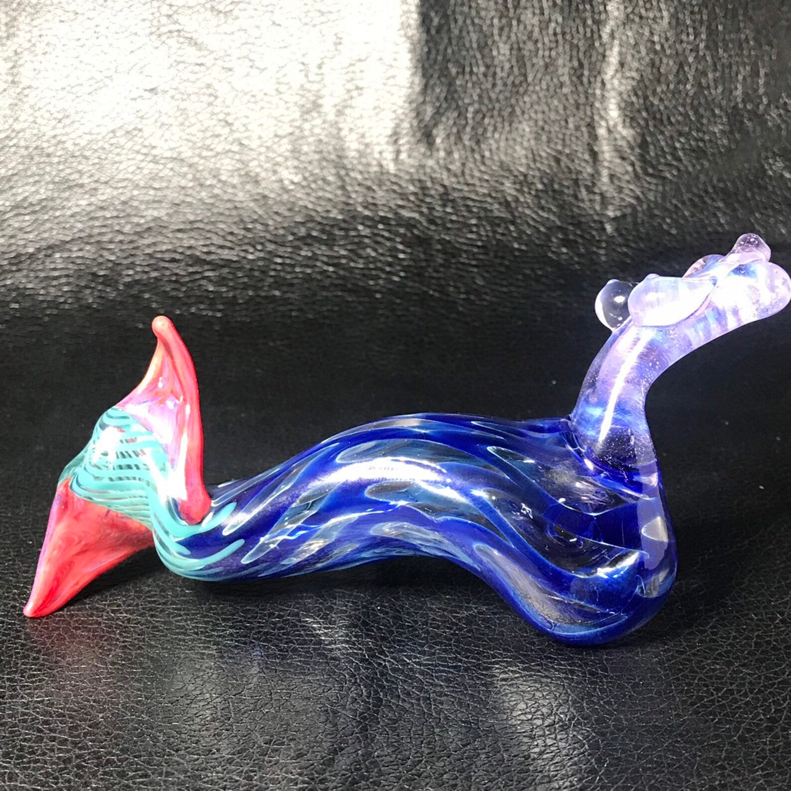 Mermaid goddess handblown glass pipe smoking pipe | Etsy