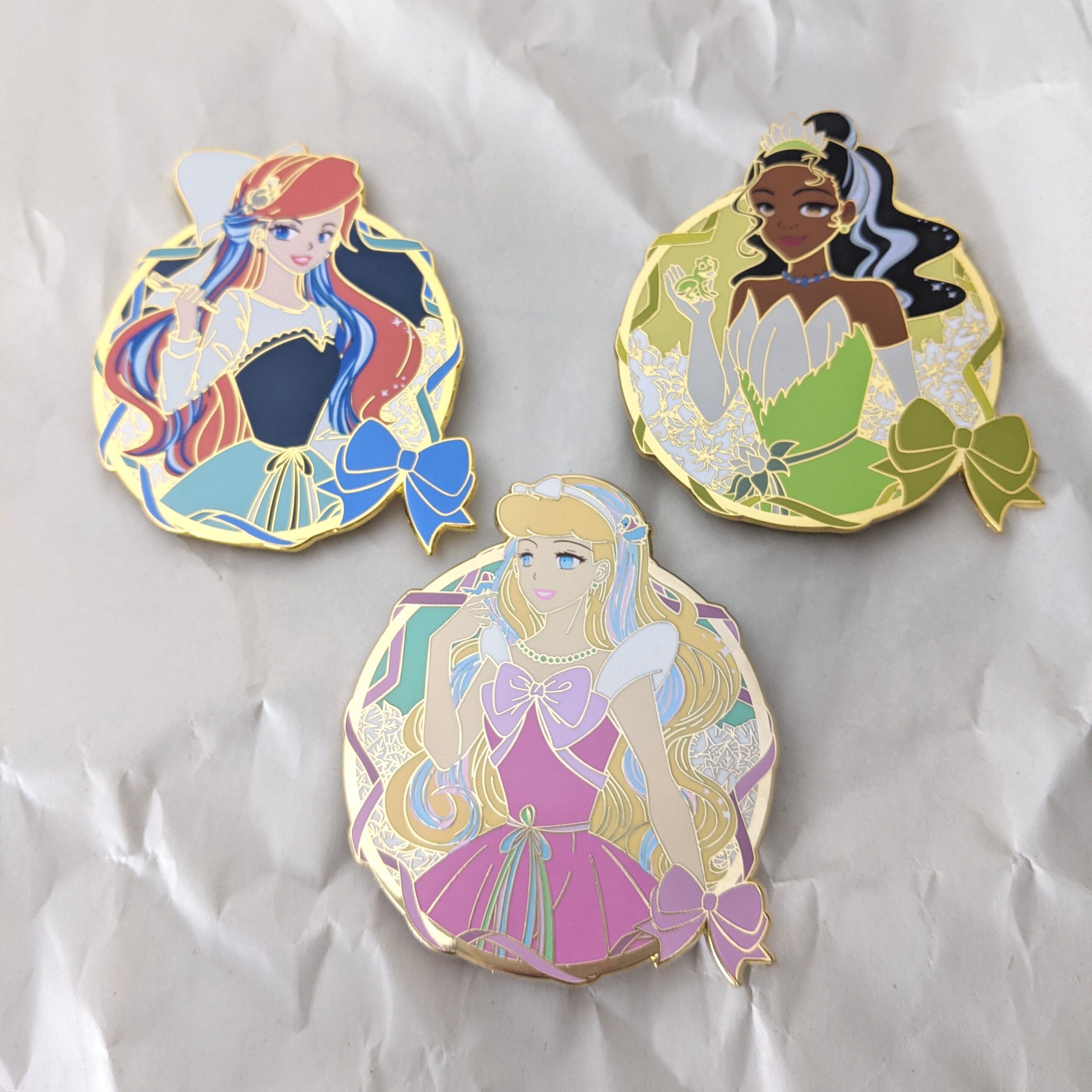 Cinderella Pin Princess Lovely Locks Series Sweet - Etsy