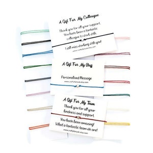 1 to 30 Pieces ADULT Personalised Staff Colleague Team Coworker Charm ...