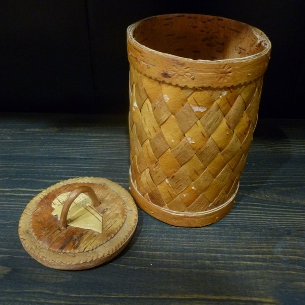 Birch Bark Box - Etsy