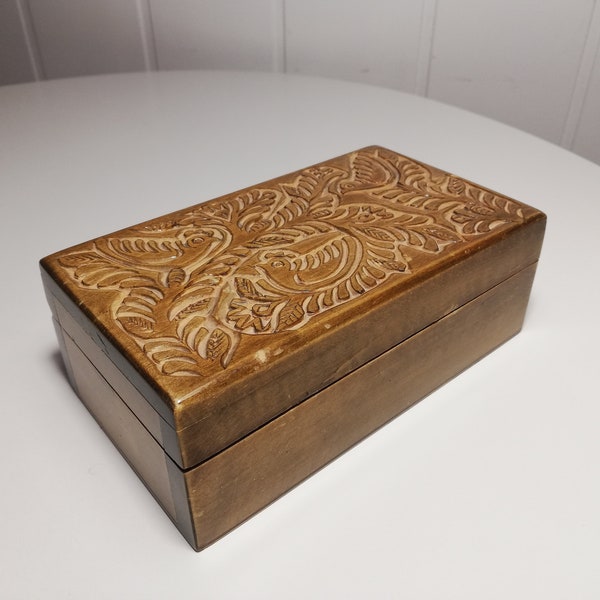 Carved Russian Box - Etsy