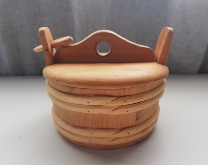Norwegian Vintage Bucket Ash Tree Handmade Scandinavian Folk Art - Etsy