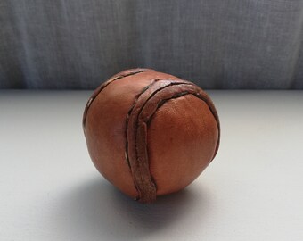 Vintage Leather Baseball - Etsy