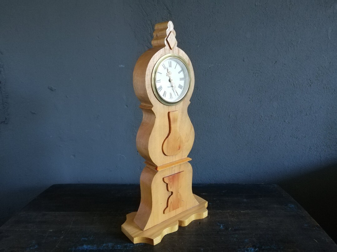 Swedish Handmade Clock Works Perfectly Mercedes West Germany Mechanism ...