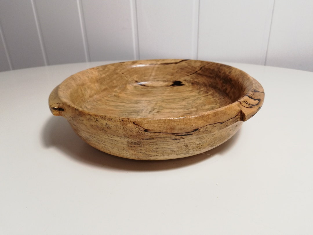 Live Wood Bowl Fruit Bowl Table Decor - Etsy
