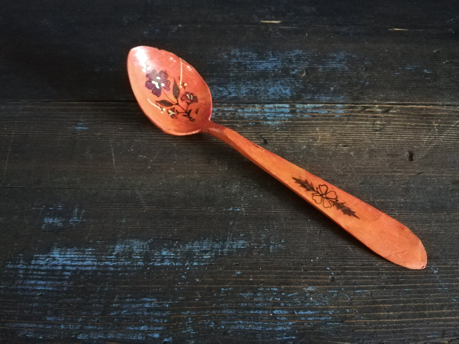 Turkish Wooden Spoon Korucu Bucagi Handmade Vintage - Etsy