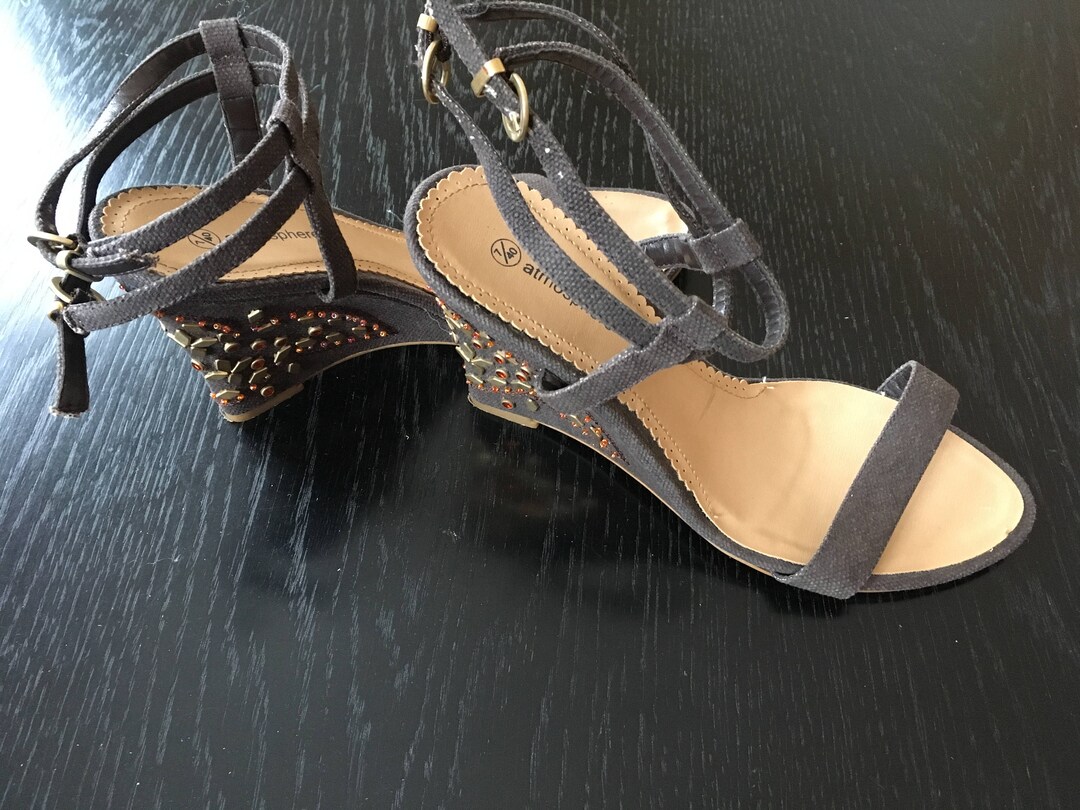 Atmosphere Brown Platform Shoes Size 40 Eur, 9 Us, 7 Uk. - Etsy