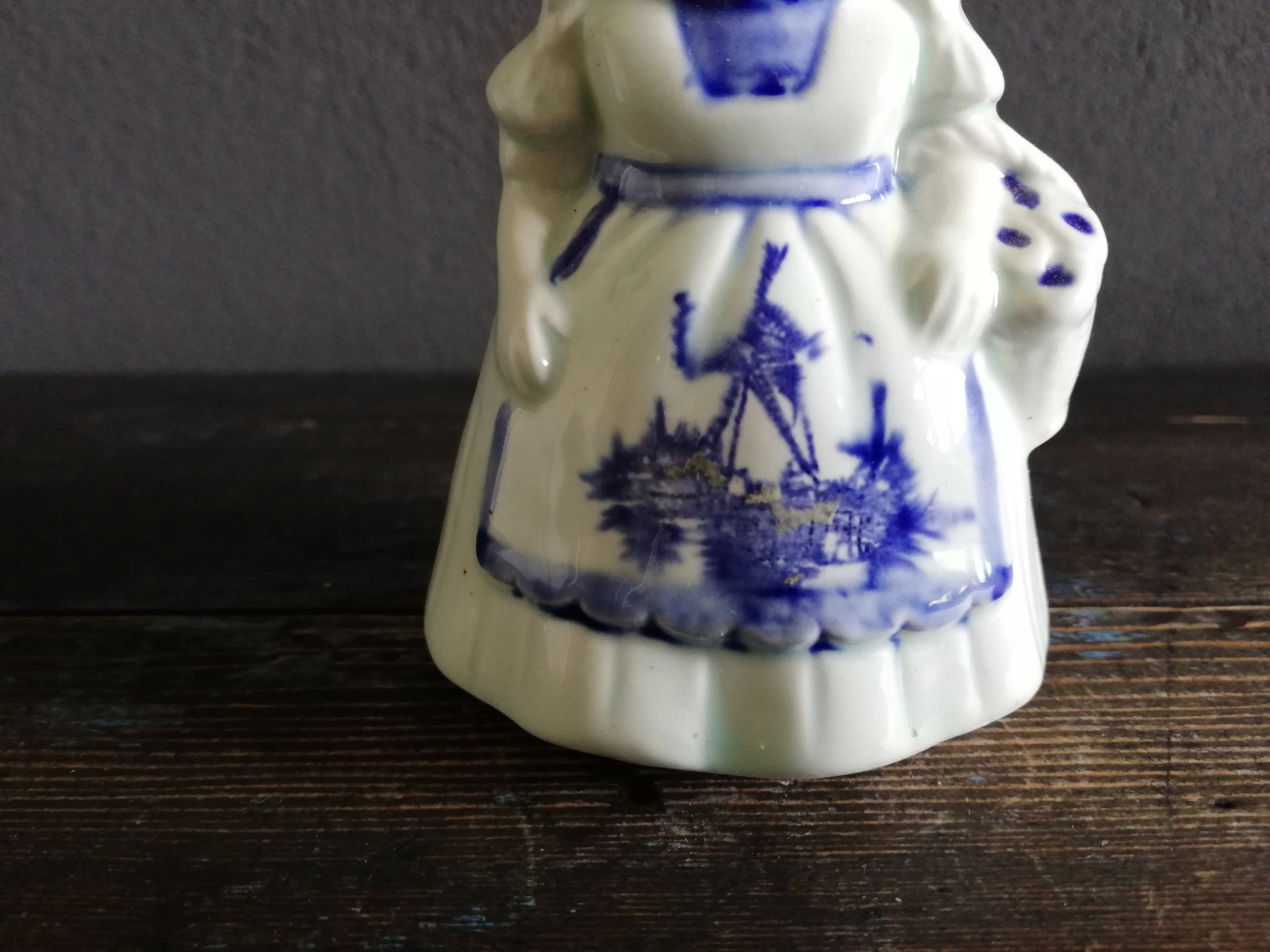 Dutch Flower Girl Porcelain Figurine - Etsy