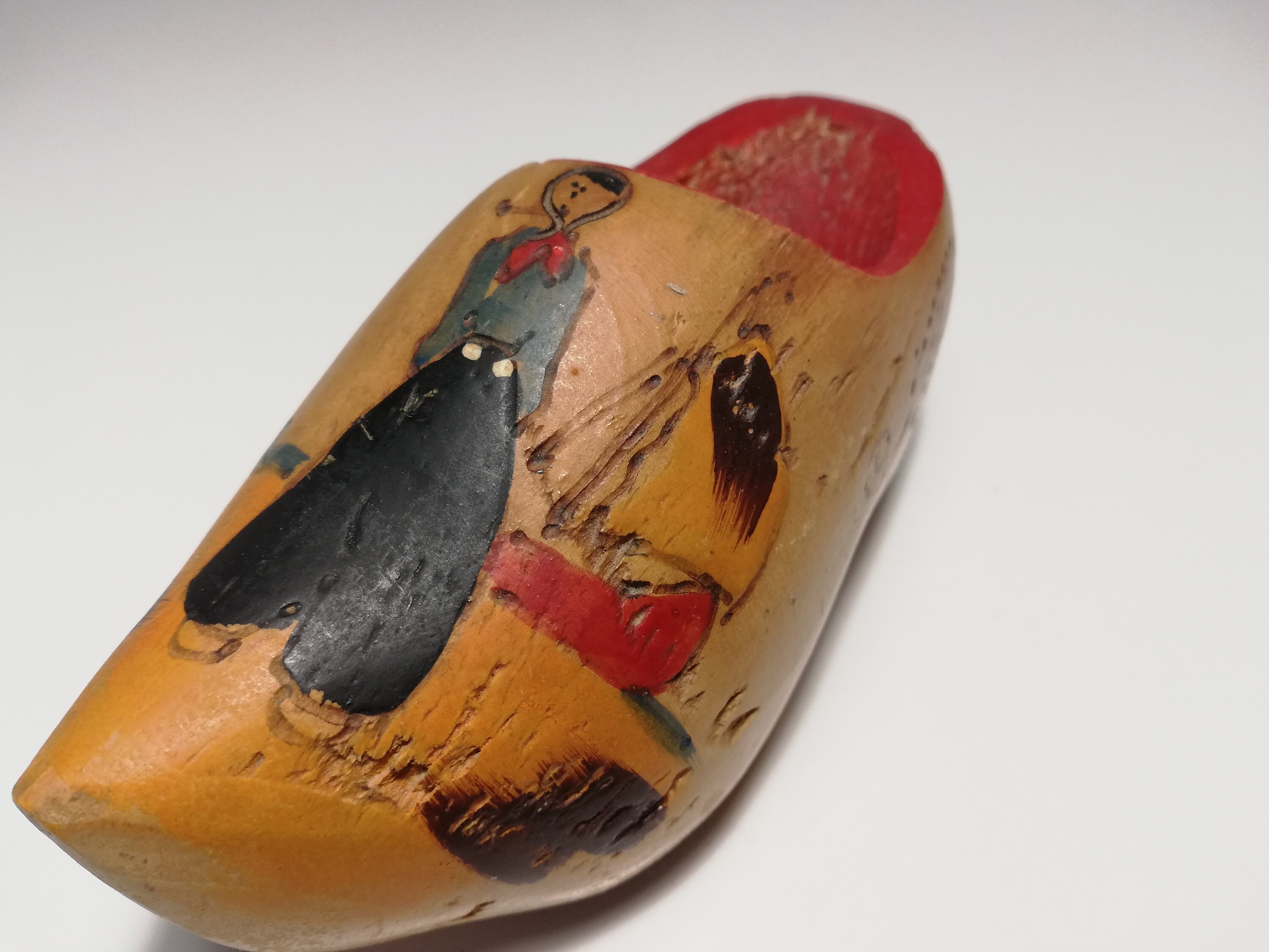 Antique Scandinavian Wooden Clog - Etsy