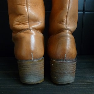 Vintage Leather Boots -, Sami Lappland Boots. Scandinavian Folk Art ...