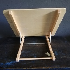 Wooden Book Stand - With Adjustable Height - Etsy