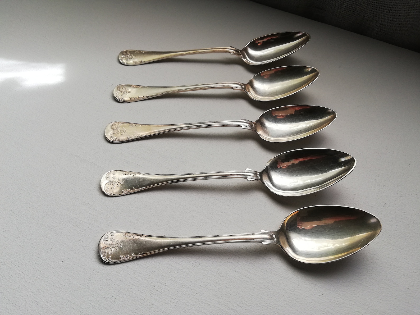 Silver Plate Tablespoon AB Prima NS . Set of 5 - Etsy