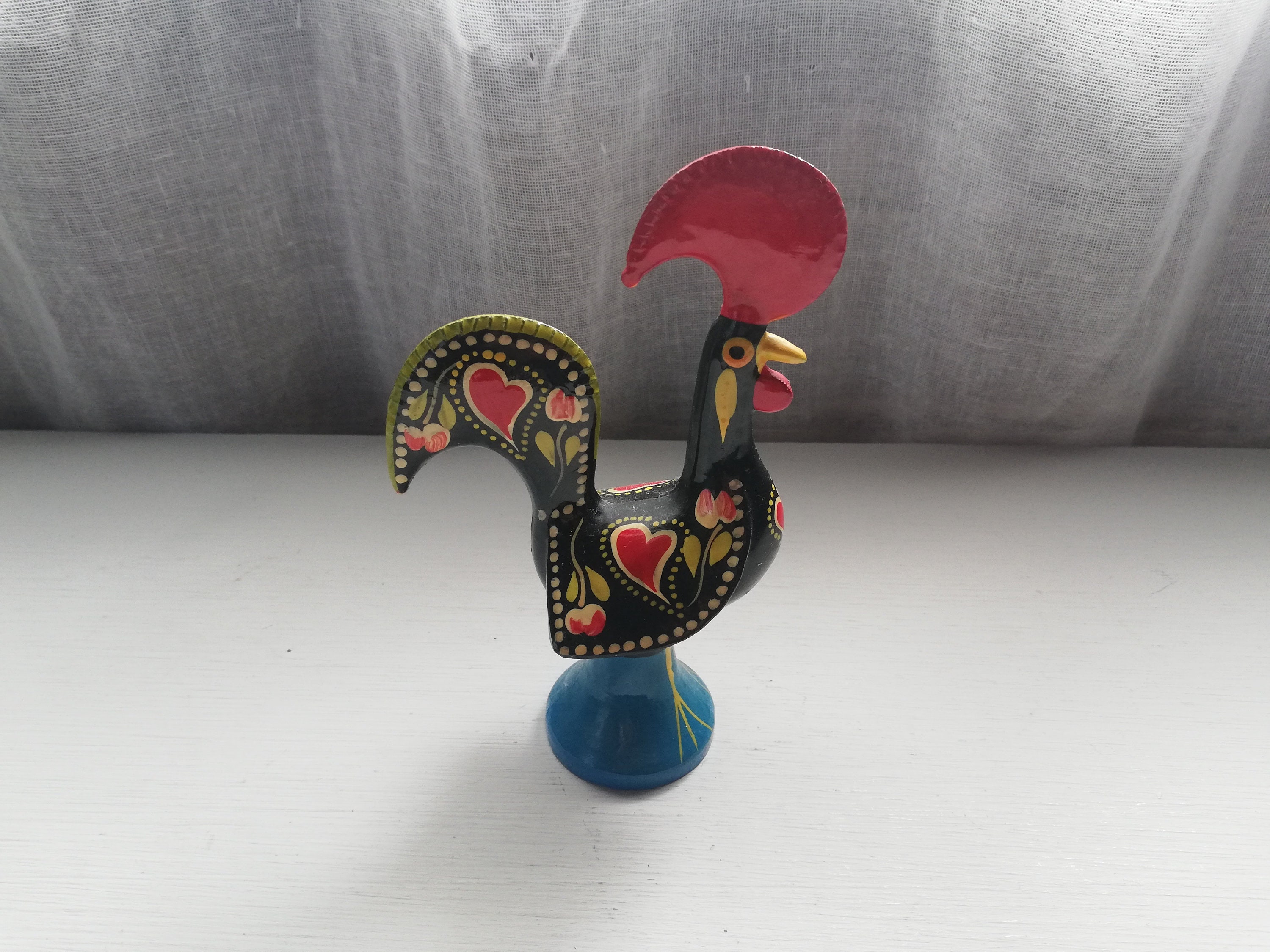 Rooster Good Luck Rooster Legend of the Portugal Handmade - Etsy