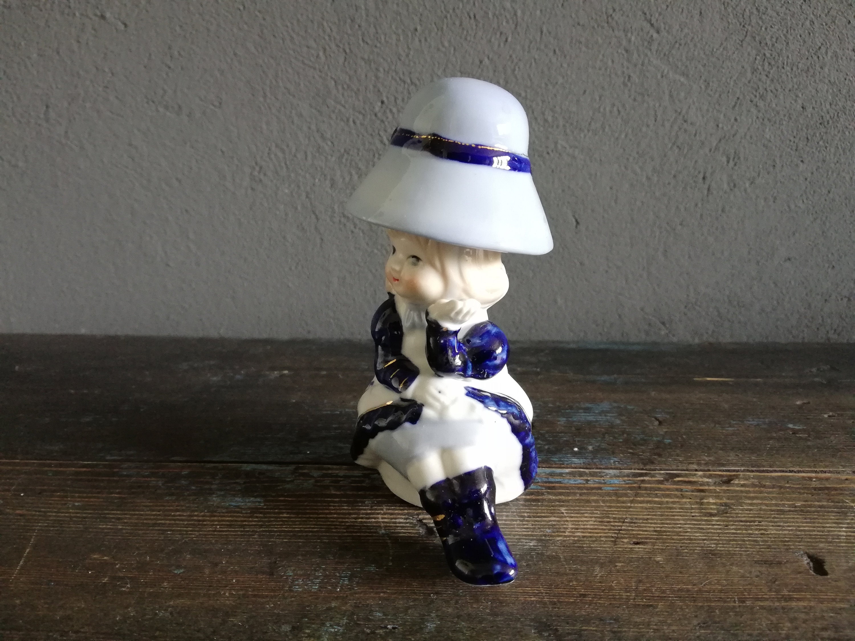 Porcelain Girl Figurine - Etsy