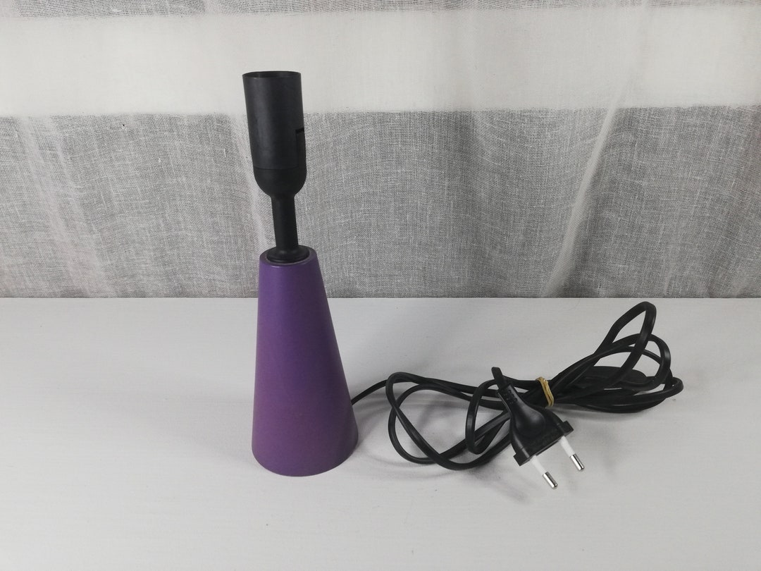 Purple Table Lamp Bases - VIGAN - Etsy