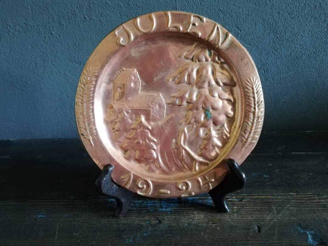 Antique Swedish Copper Wall Decor - JULEN 19-24 - Antique Collection ...