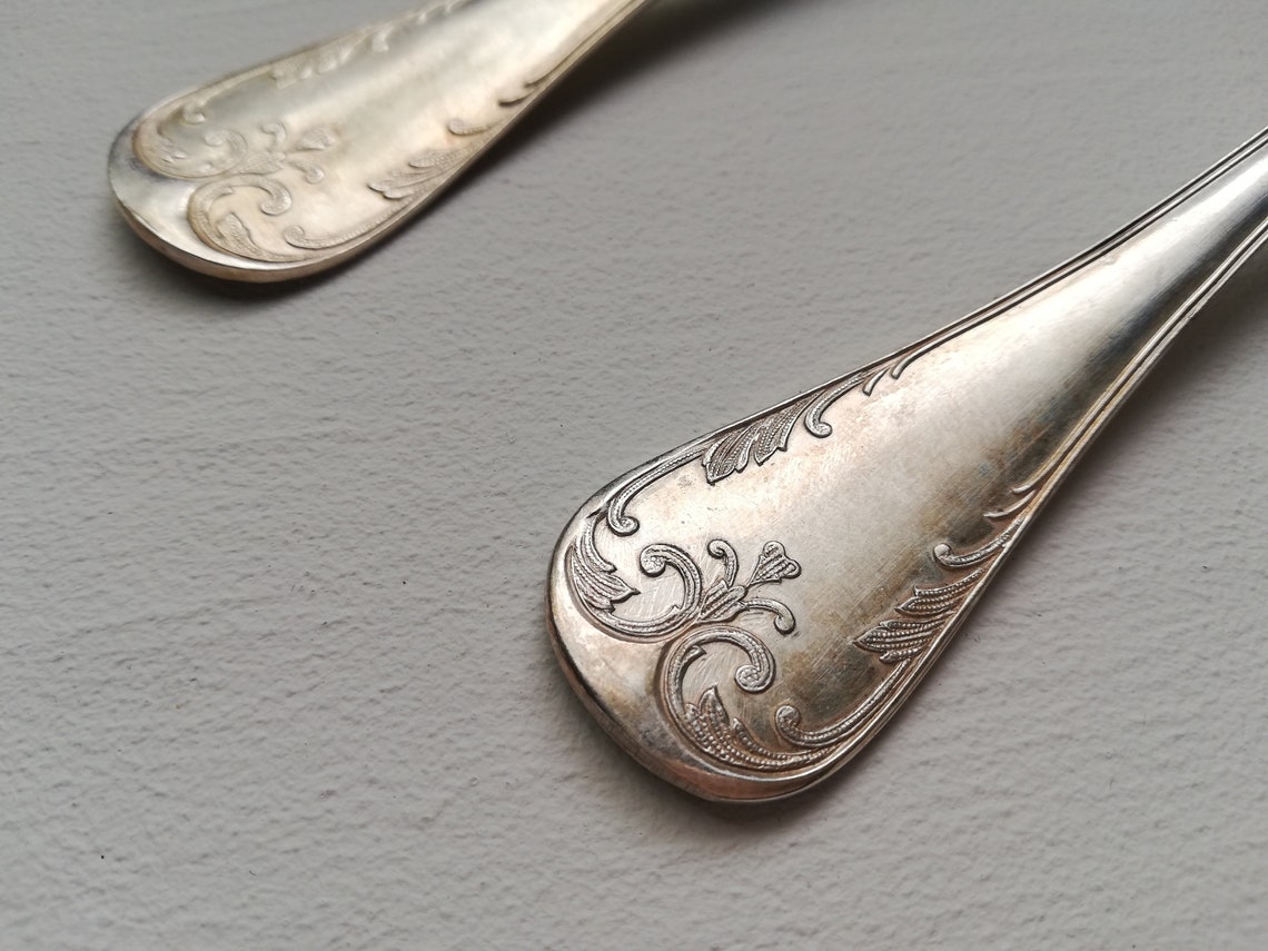 Silver Plate Tablespoon AB Prima NS . Set of 5 - Etsy