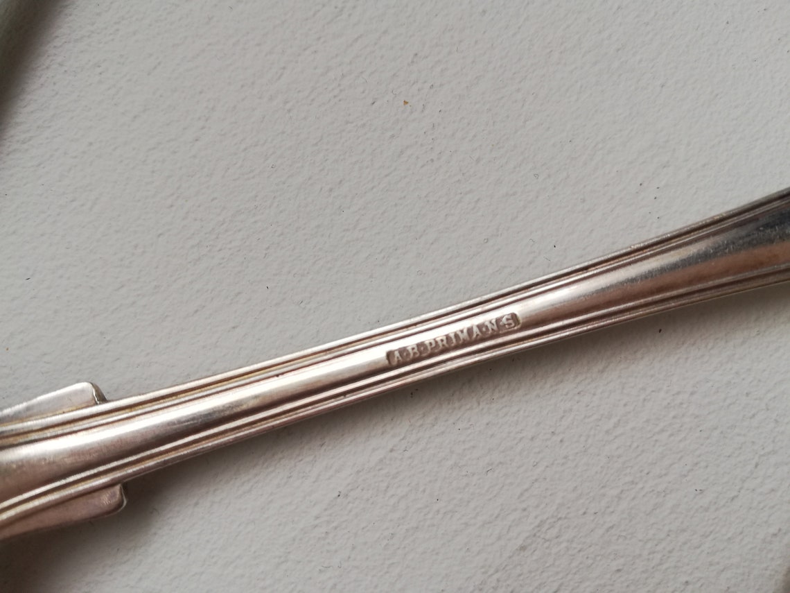 Silver Plate Tablespoon AB Prima NS . Set of 5 - Etsy
