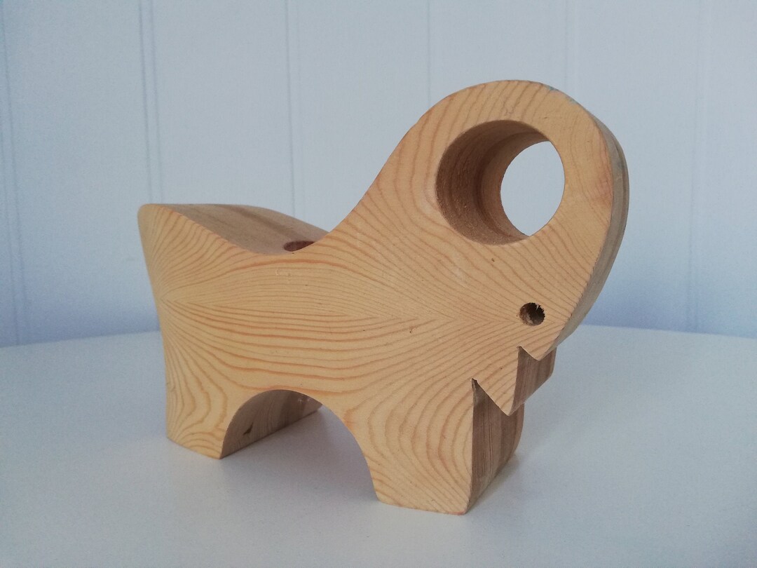 Large Billy Goat Candle Swedish Traditional- Wood - Etsy