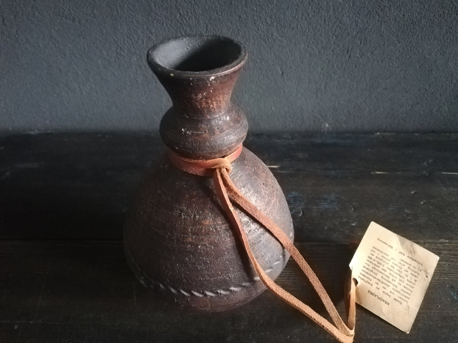 Flask Bottle A Copy of the Original From Swedish Archeology Discovery ...