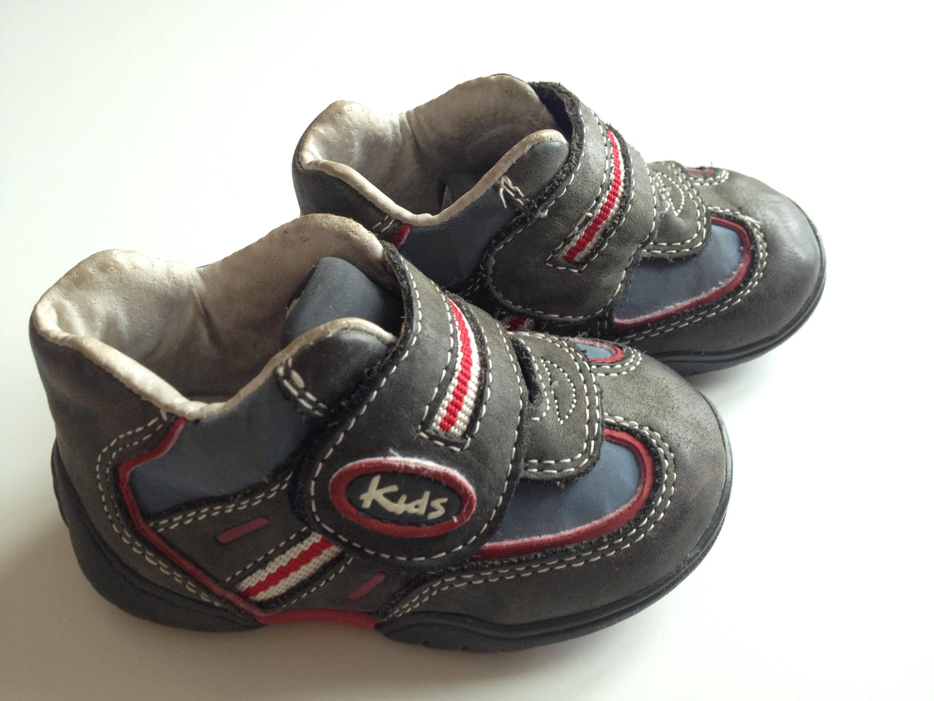 KIDS Boys Lather Shoes . Size 18/19 2.5/3 UK US 3/3.5 - Etsy UK