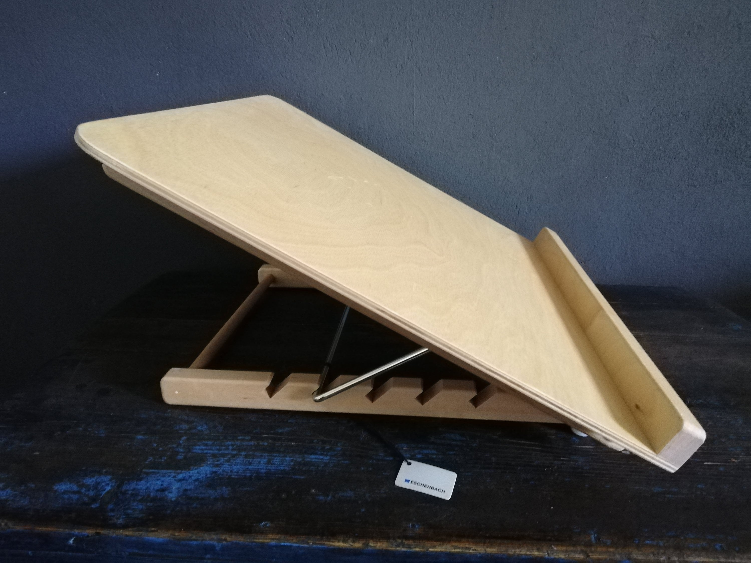 Wooden Book Stand With Adjustable Height - Etsy