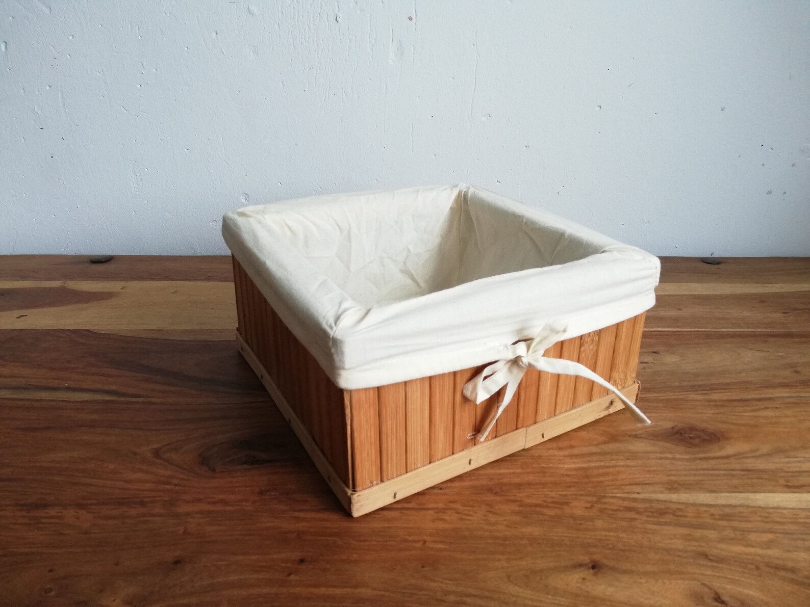 Vintage Wooden Bread Basket Box: Large French Country Decor - Etsy