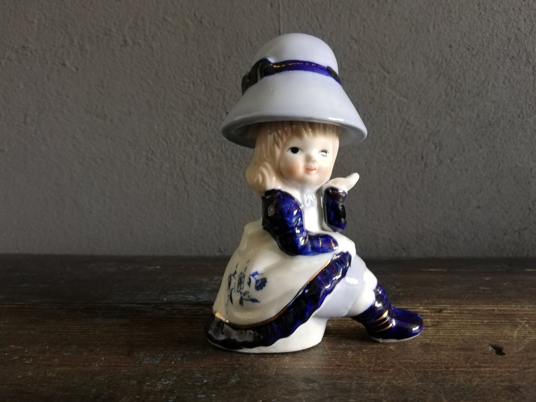 Porcelain Girl Figurine - Etsy