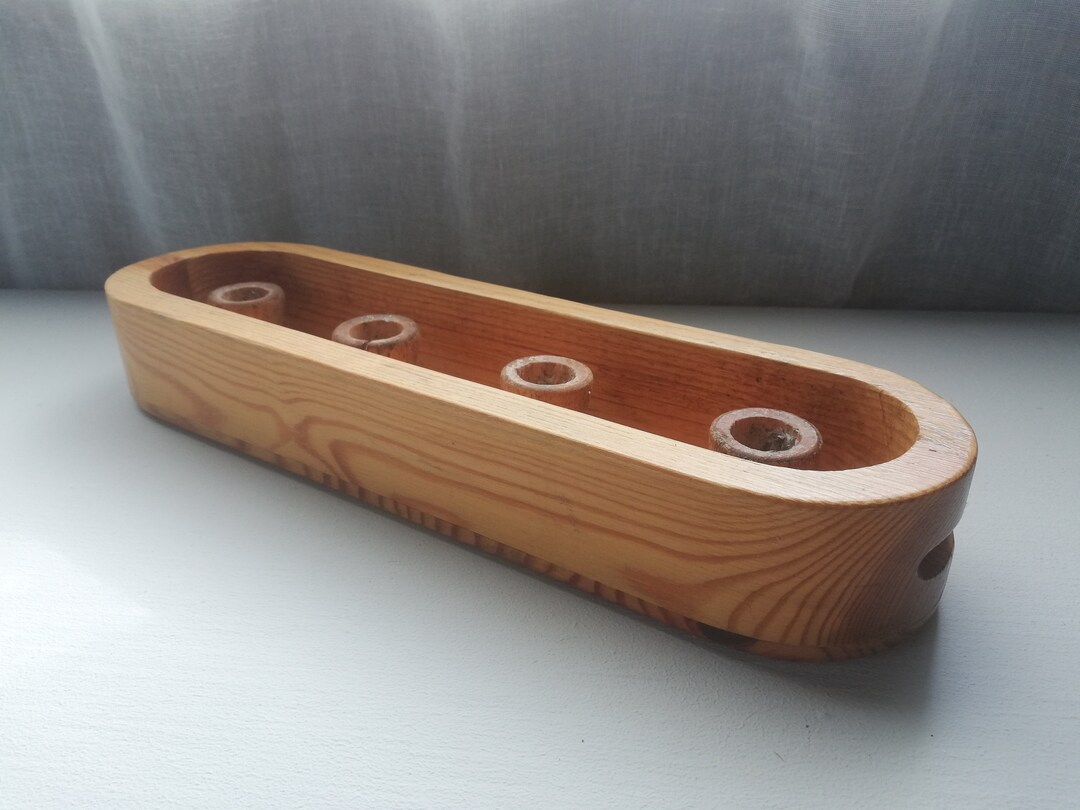 Smalandsslojd / Design Stig Johnsson / Varnamo Sweden - Wooden Candle ...