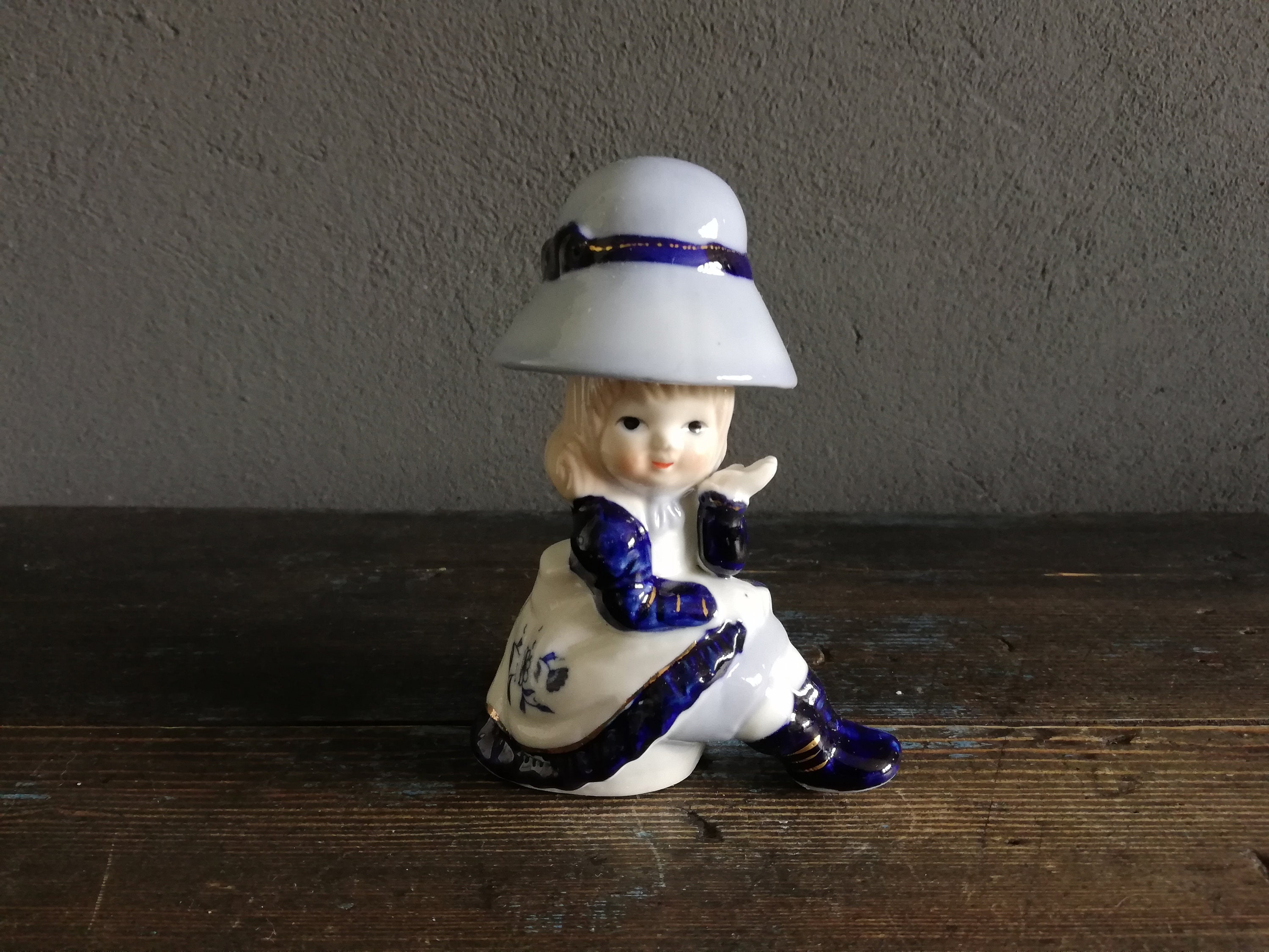 Porcelain Girl Figurine - Etsy