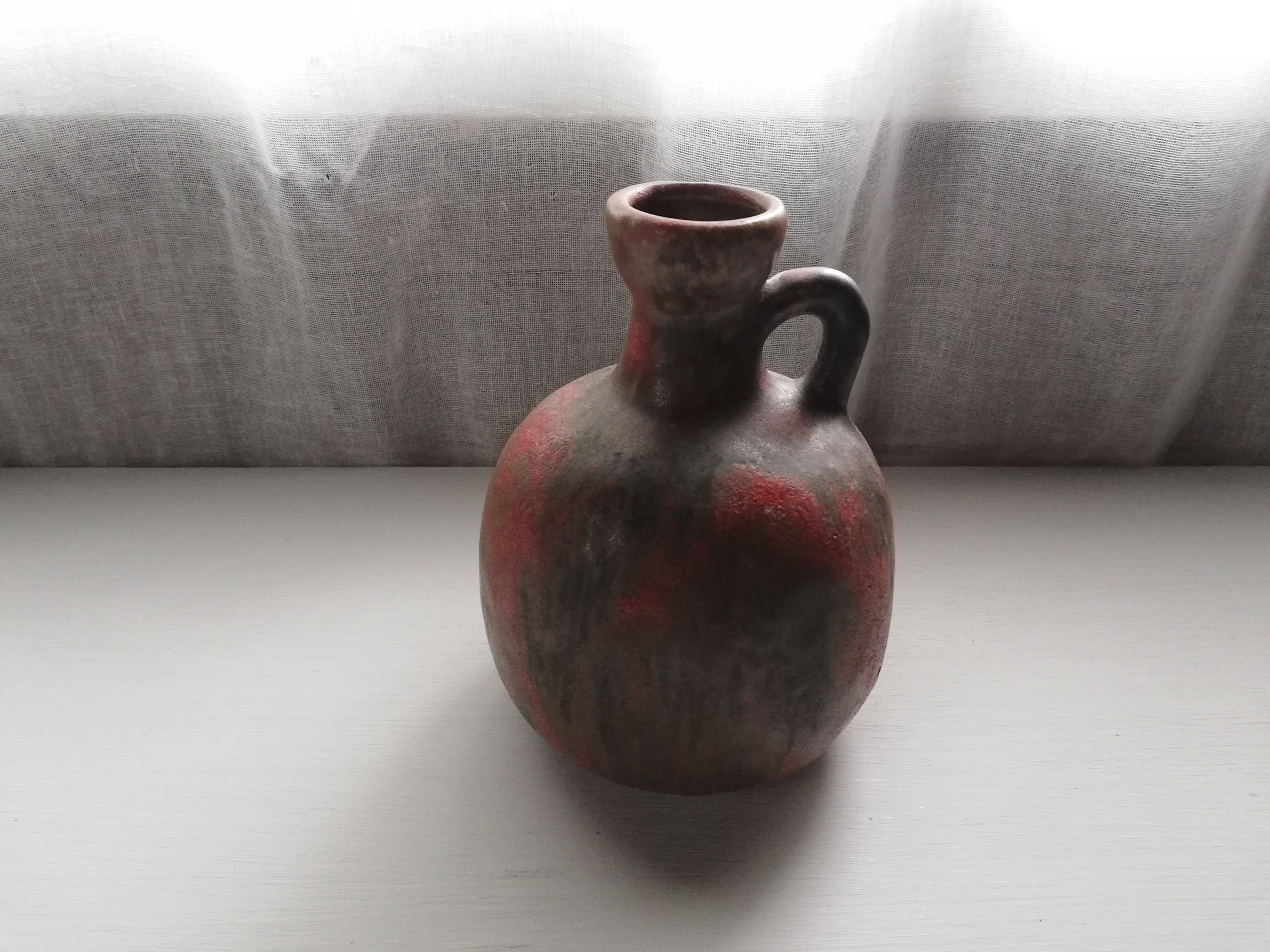 Pottery Vase Large Size and Heavy 1 Kg Mid Century Modern German ...