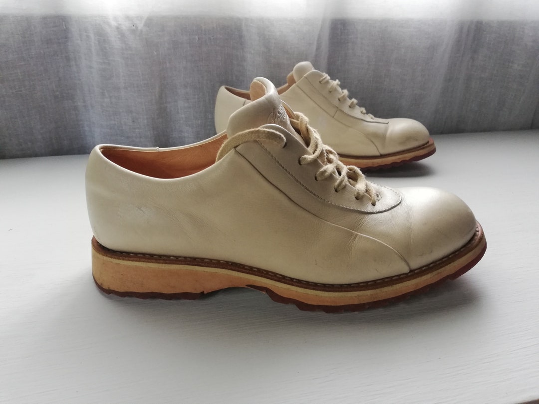 Paraboots - Made in France Women's Leather Lace-up Shoes - Size EUR 38. ...