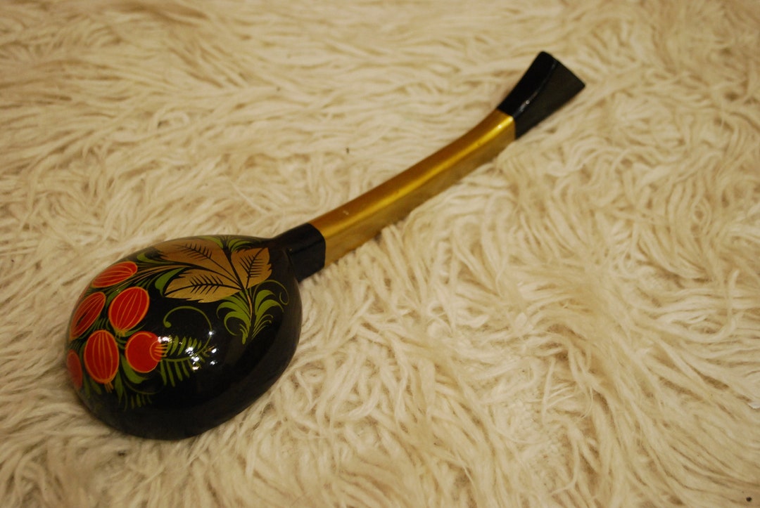 Russian Wooden Spoon - Handmade. - Etsy