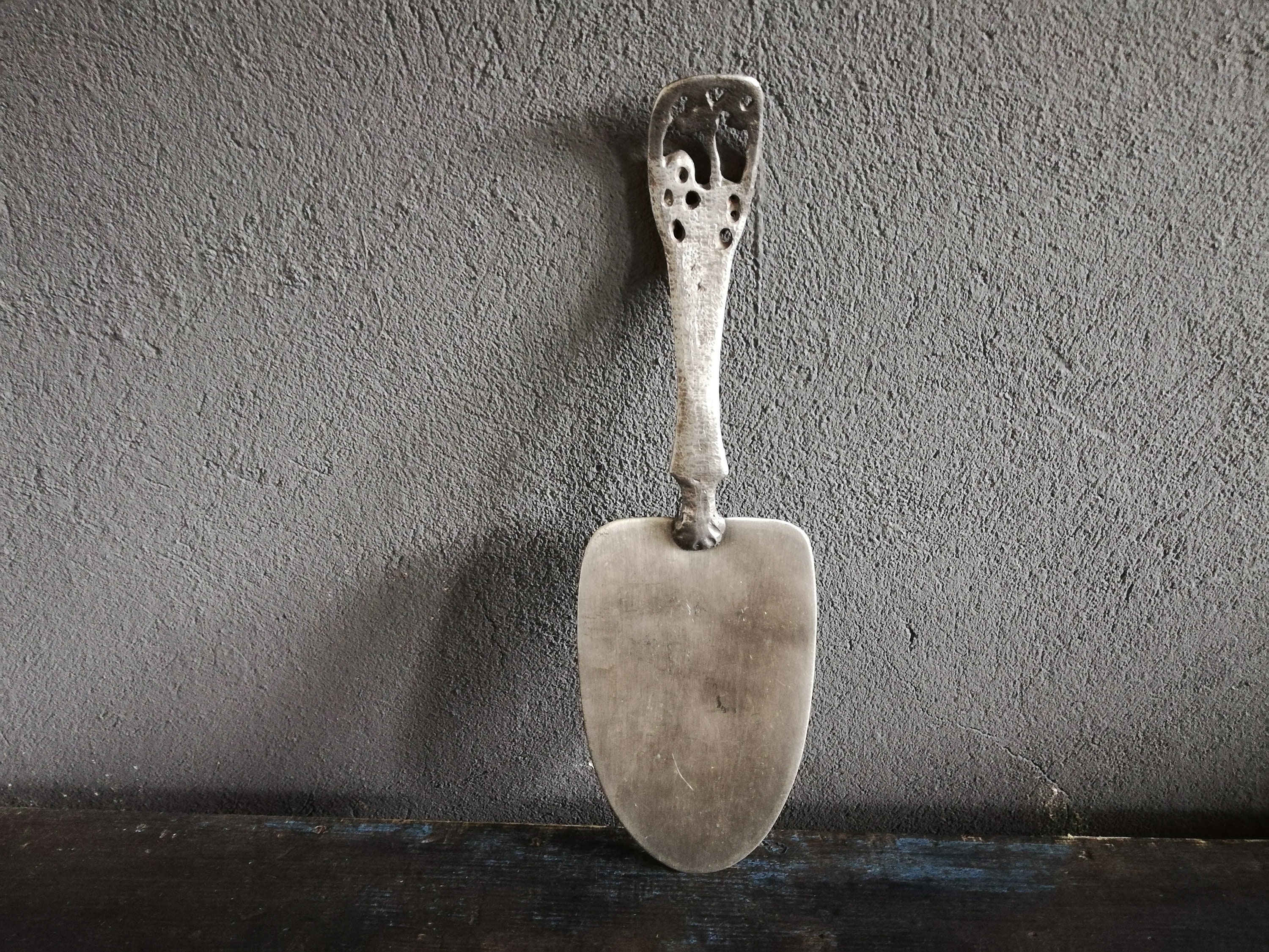 Norwegian Antique Large Size Pewter Cake Spatula | Etsy