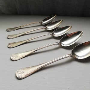 Silver Plate Tablespoon AB Prima NS . Set of 5 - Etsy