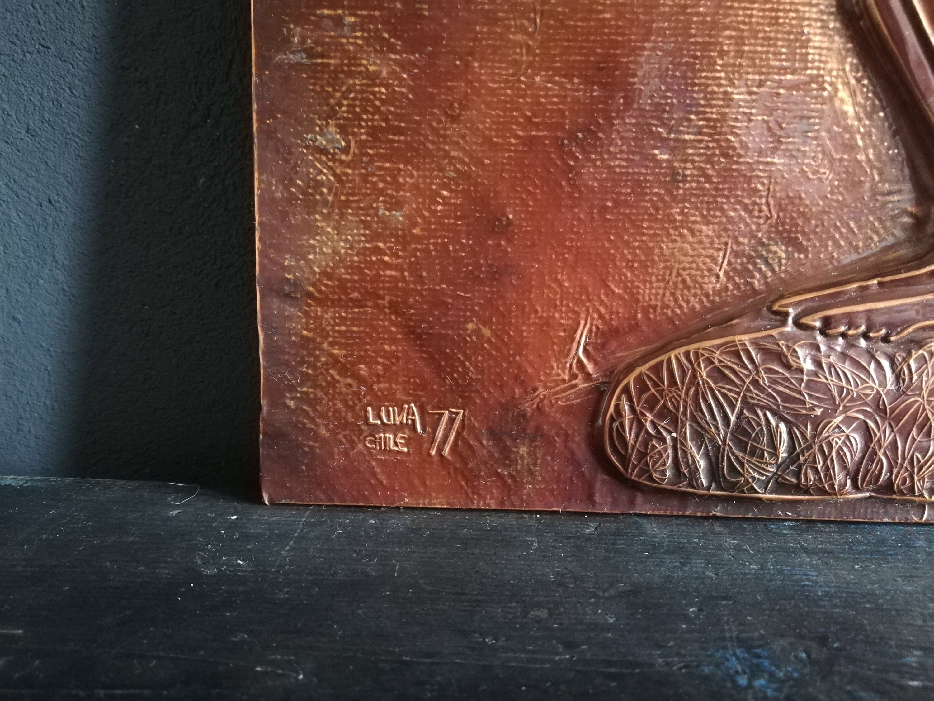 Wall Decor Copper Beautiful Wall Art Vintage | Etsy