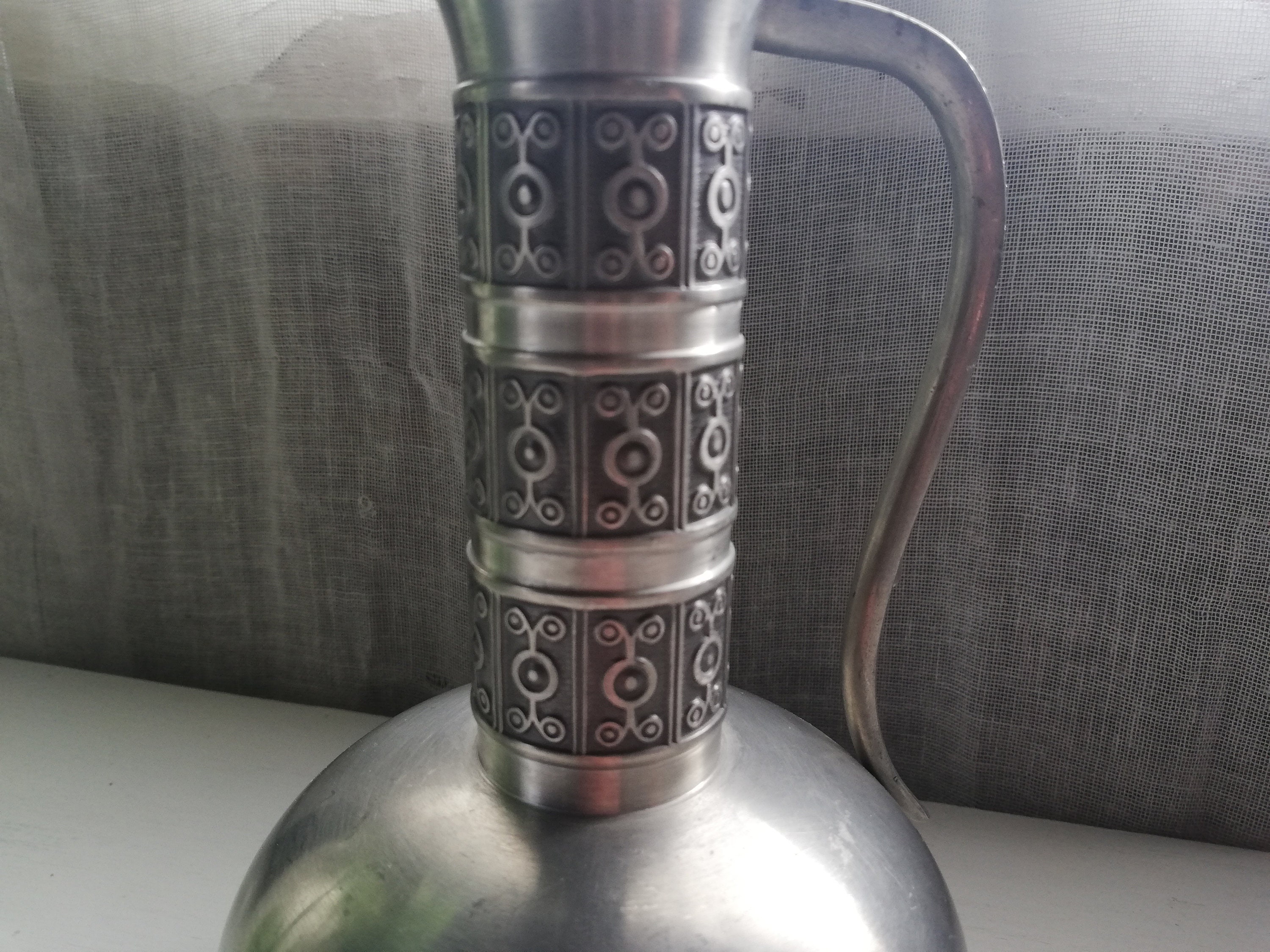 Vase Viking Motive Norwegian Pewter Mid Century Beautiful - Etsy