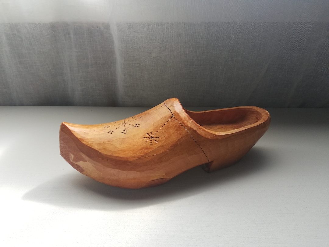 Scandinavian Large Wooden Clog - Etsy