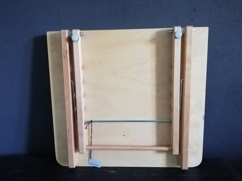 Wooden Book Stand With Adjustable Height - Etsy