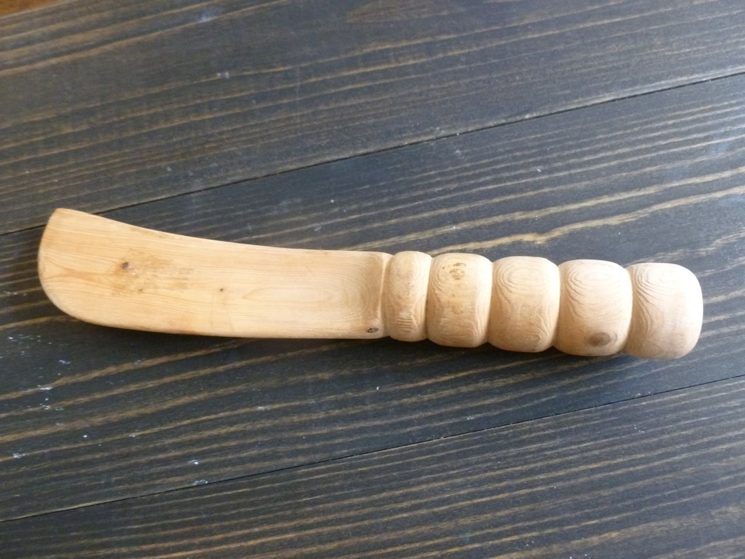 Butter Knife - Liver Paste Knife - Swedish Vintage Wood Knife. - Etsy