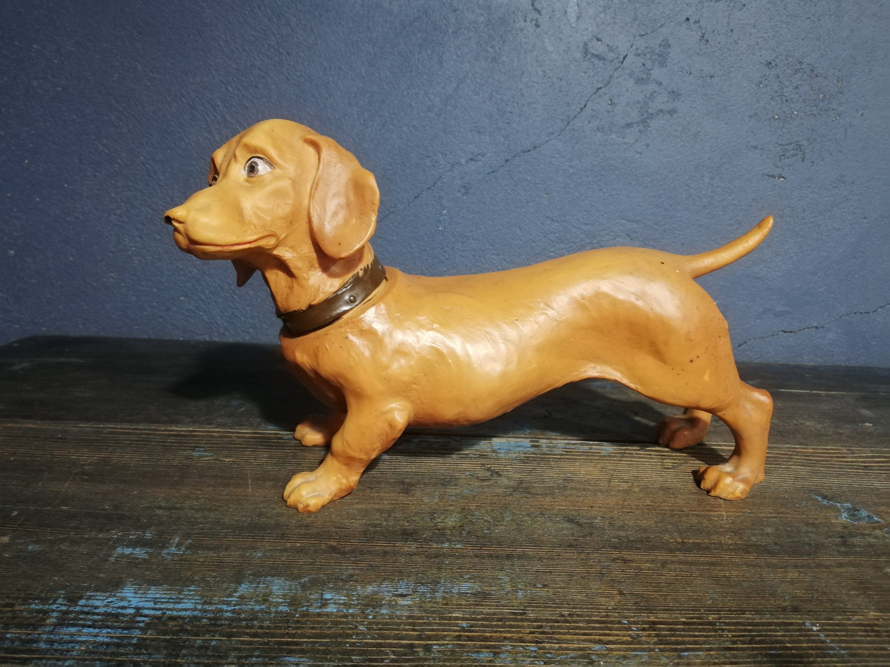Antique toy Rubber Dog Made In Italy | Etsy
