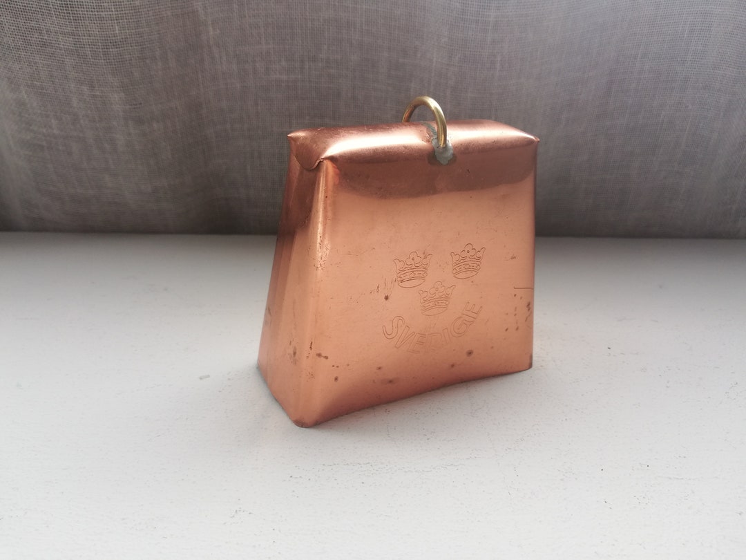Swedish - Zorn Garden Mora - Copper Bell - Mitab Karlshamn - Vintage Hanging Copper Bell - Etsy