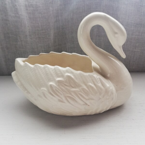 Ceramic Swan - Etsy