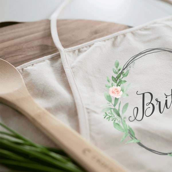 Monogrammed Aprons - Etsy