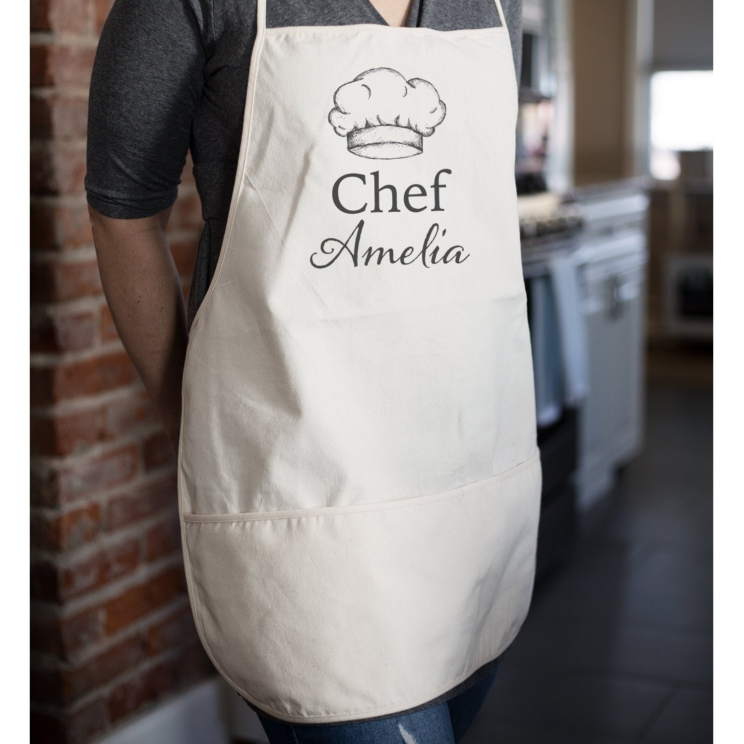 Personalized Apron | Kitchen Apron | Custom Apron | Full Kitchen Apron ...