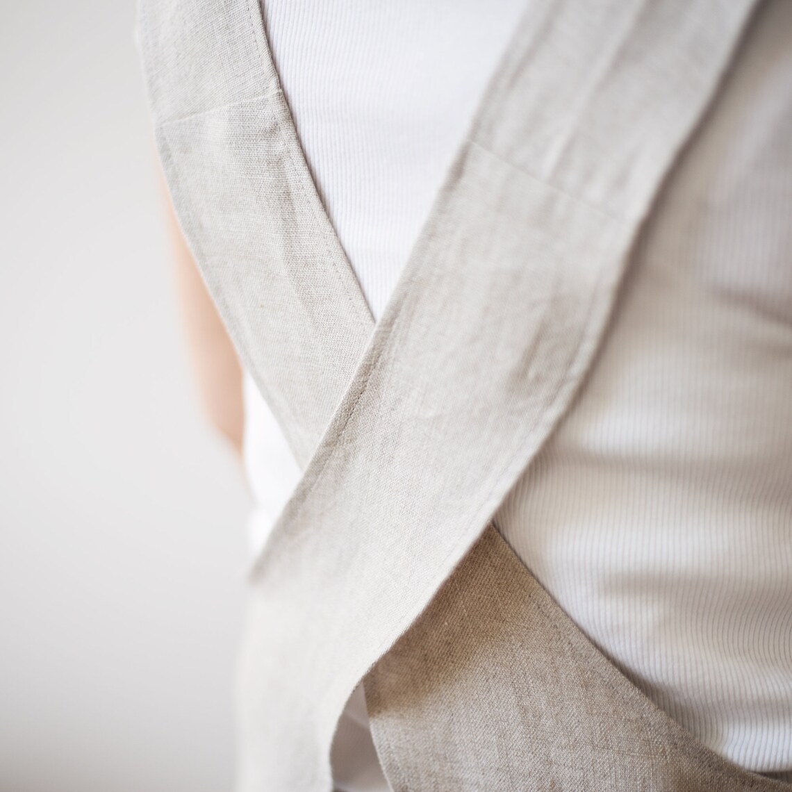 Linen Apron Kitchen Apron Full Apron Full Kitchen Apron | Etsy