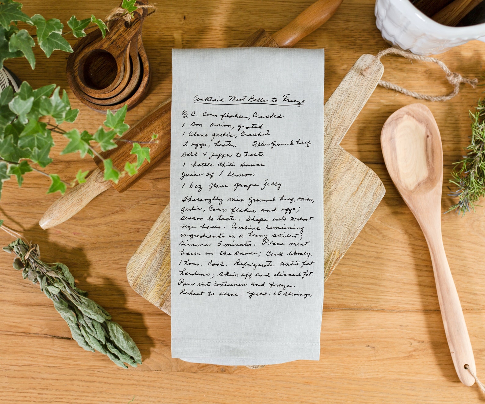 Custom Family Recipe Kitchen Tea Towel Family Recipe - Etsy